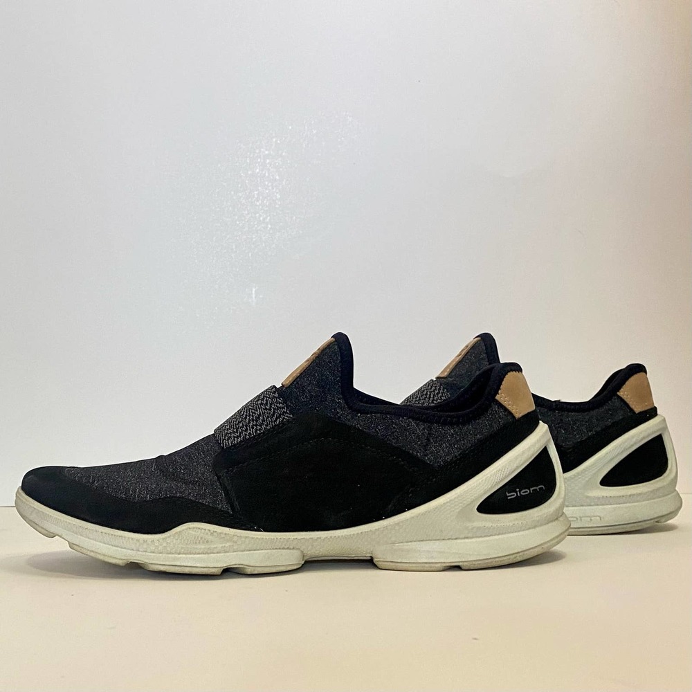 Ecco Biom Natural Motion Black Yak Leather Street Sho… - Gem